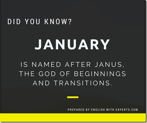 Что означает January? What does January mean? – English with Experts